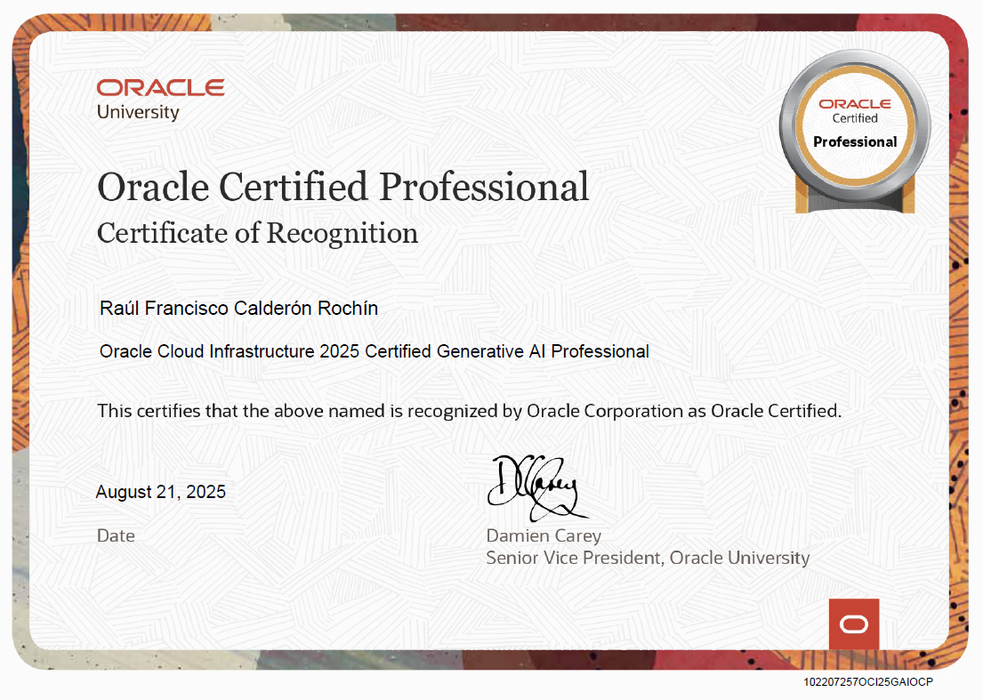 Raúl Calderón | Full-Stack Developer & AI Enthusiast