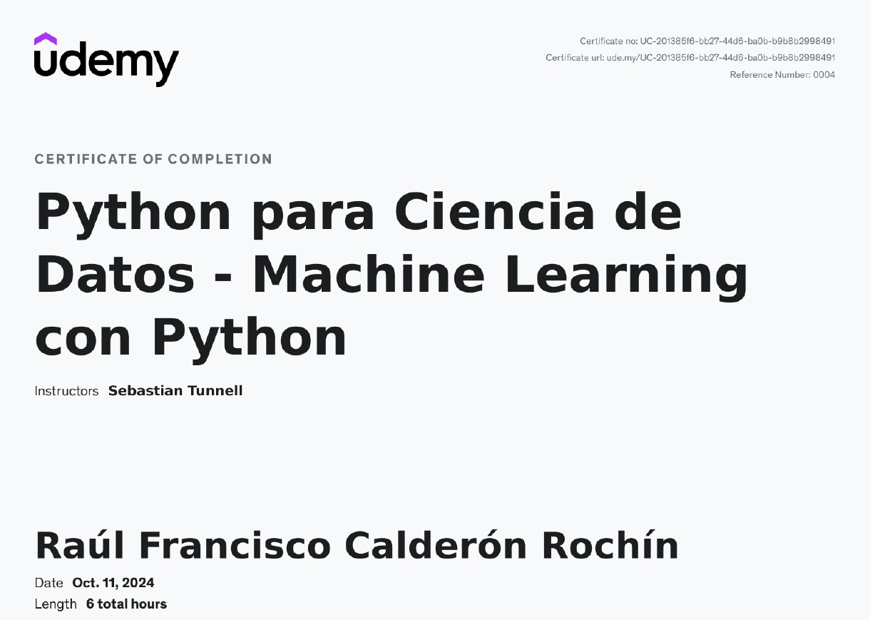 Raúl Calderón | Full-Stack Developer & AI Enthusiast